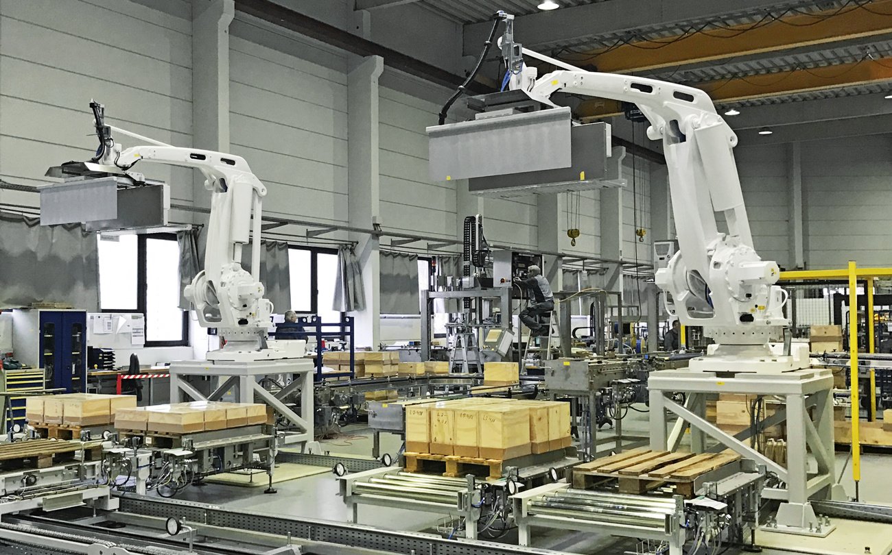 EOL Packaging Experts Robot palletizer: MULTILINE